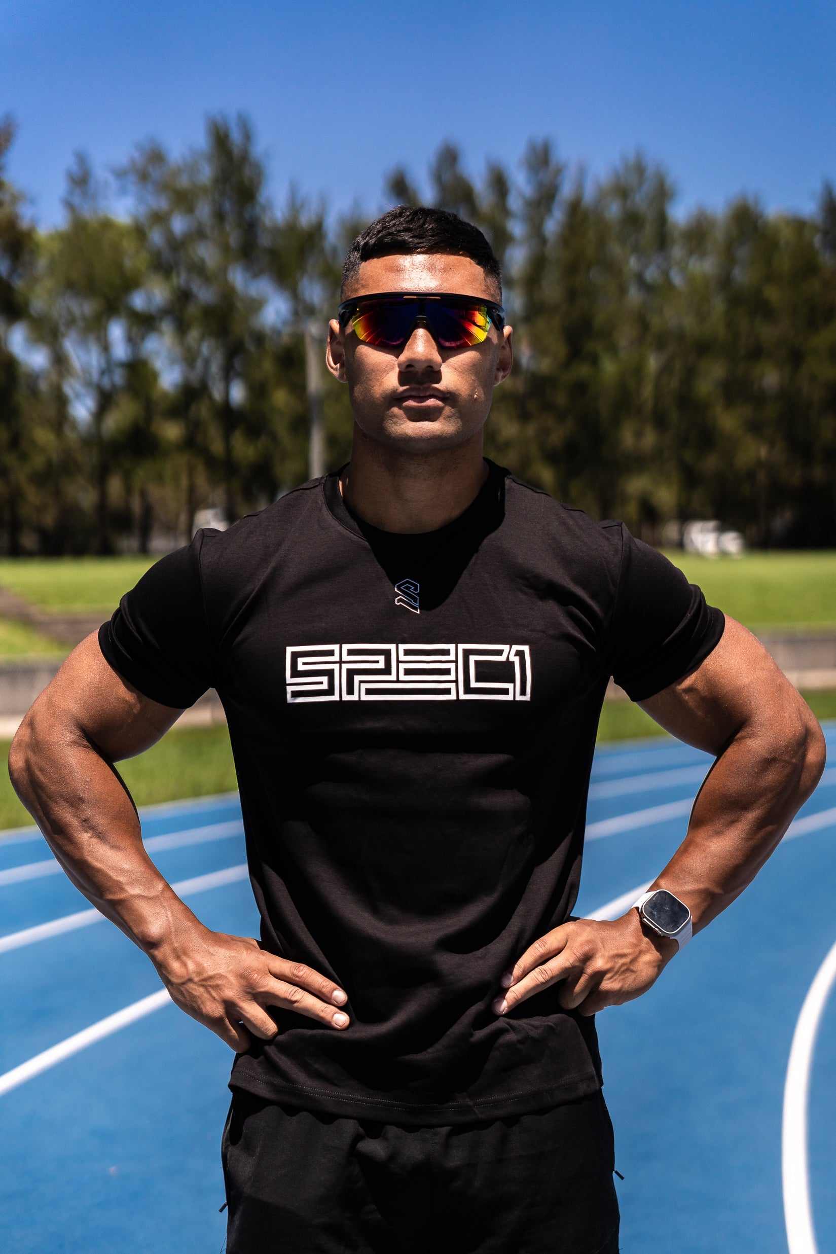 Spec 1 Core Tee - Black – SPEC1 ACTIVE